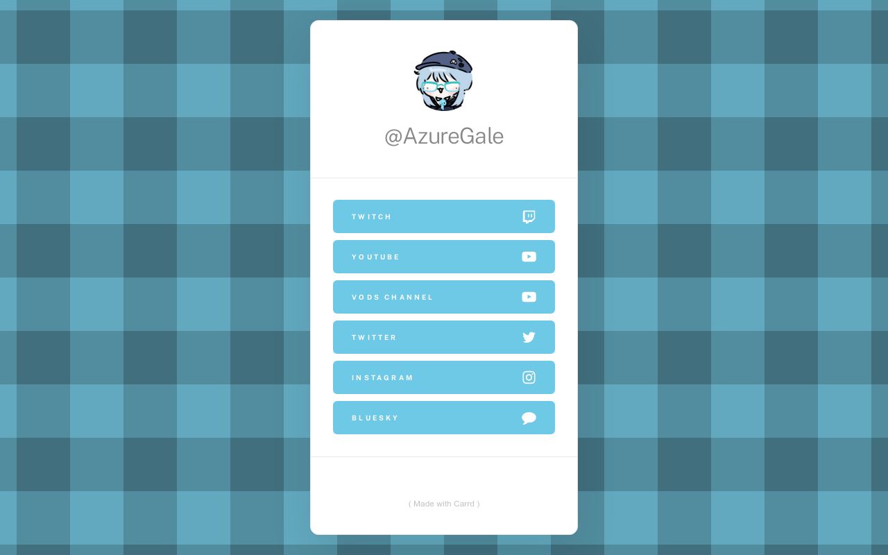 AzureGale's social links